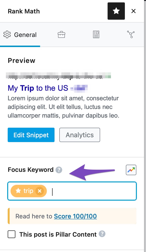 What Is A Focus Keyword Rank Math