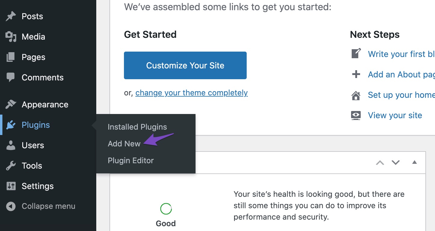 Installing Rank Math Plugin Through The WordPress Admin Panel