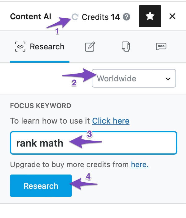 How to Use Rank Math's Content AI for SEO? » Rank Math