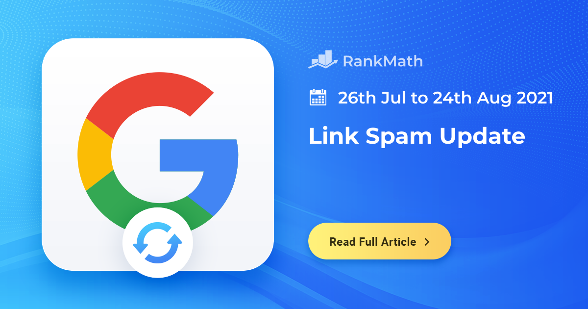 Link Spam Update » Rank Math