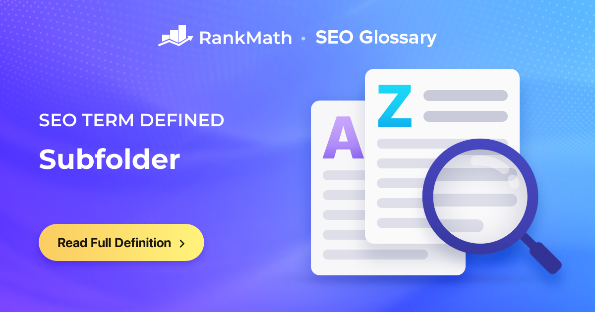 What is a Subfolder? » Rank Math