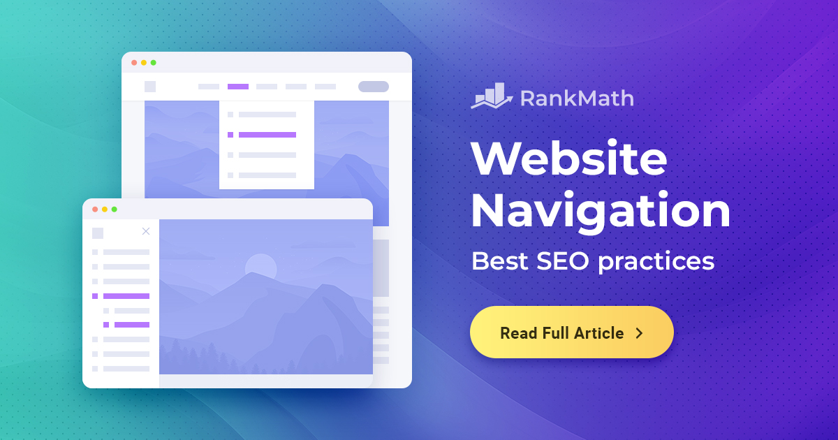 Website Navigation: Best SEO Practices » Rank Math